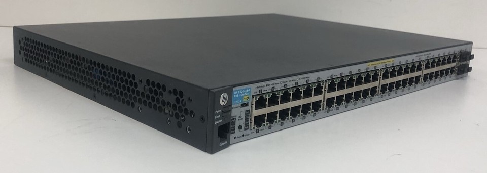 HP Aruba 2530-48G PoE+ 48-Port Gigabit Ethernet Switch (J9772A) | eBay