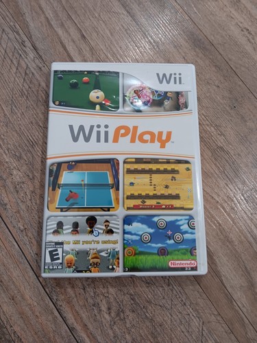 Wii Play with Remote (Wii, 2007) No Disc, Case Only | eBay