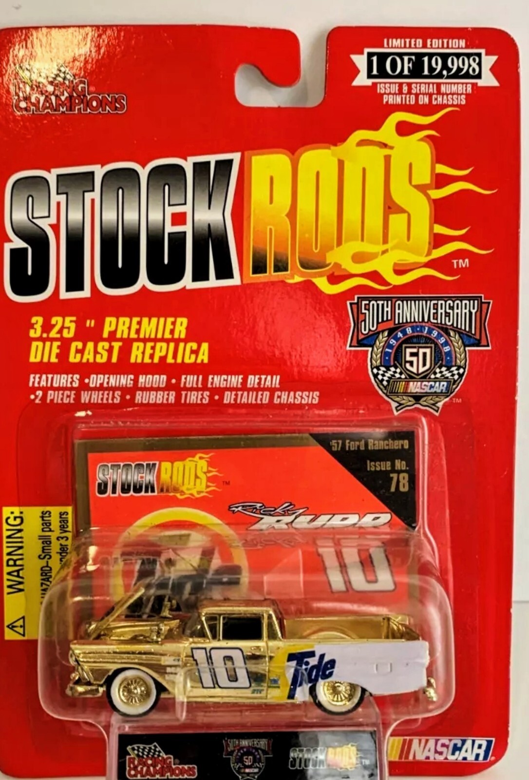 1956 Ford Victoria Ricky Rudd #10 Tide 50th Anniversary Stock Rods ...