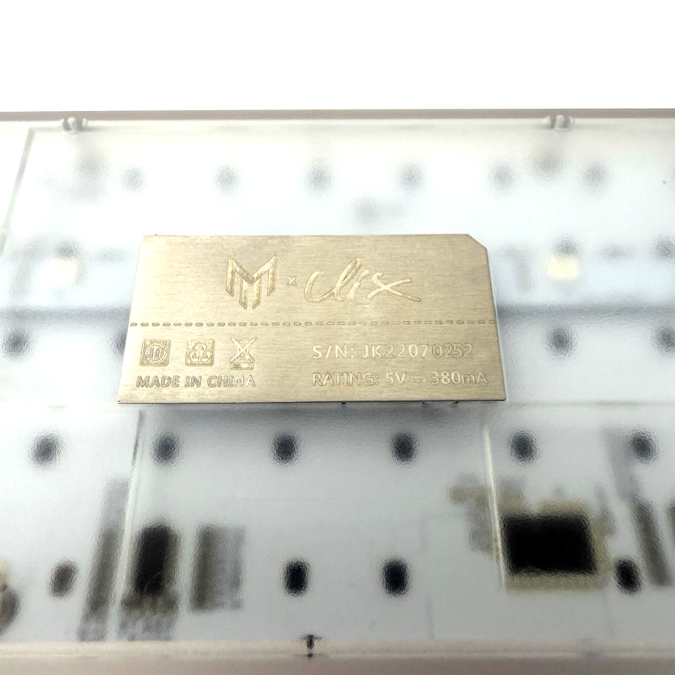 Clix x Matrix Official Gaming Keyboard 60% Cotton Candy | eBay