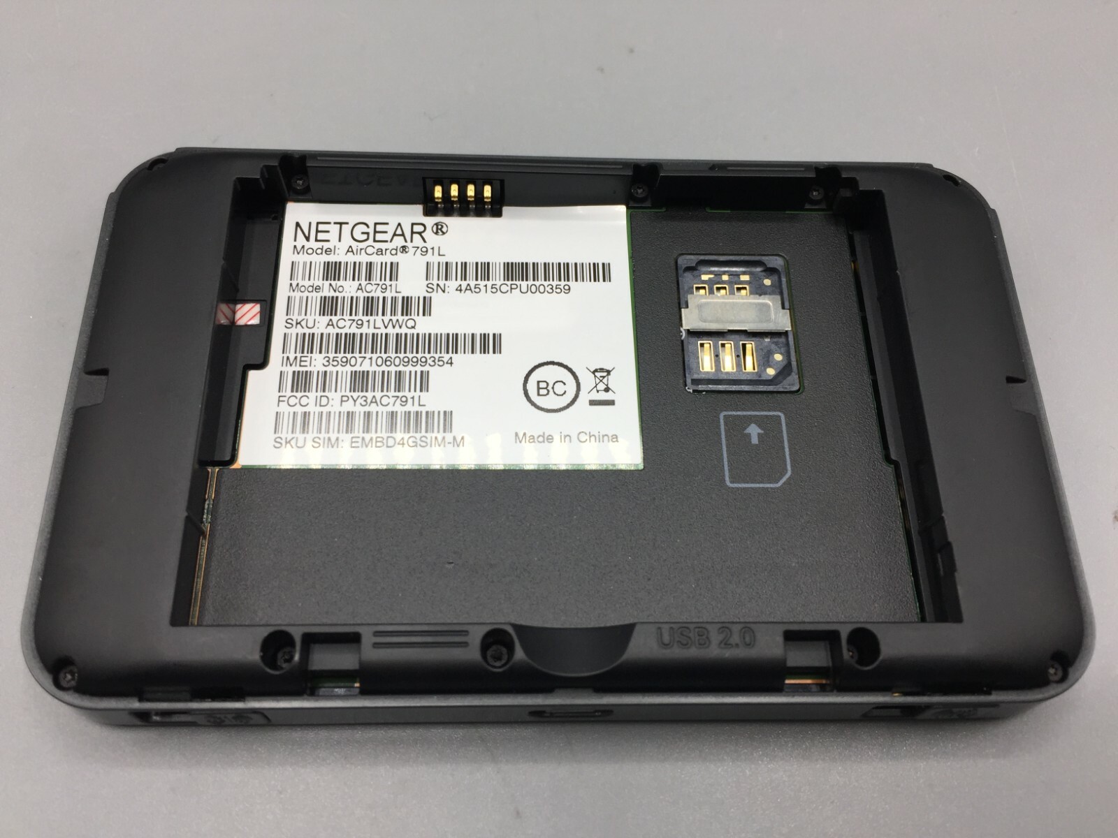 Netgear AirCard 791L AC791L Verizon Jetpack 4G LTE Mobile Hotspot -FREE ...