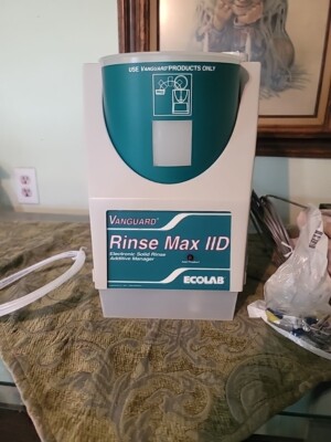 New Ecolab Vanguard Rinse Max IID Wash Max Dispensing System 92181005 ...