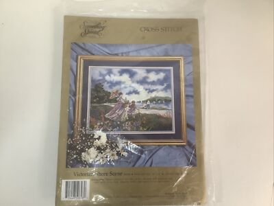 Candamar Designs Something Special Victorian Shore Scene Cross Stitch ...