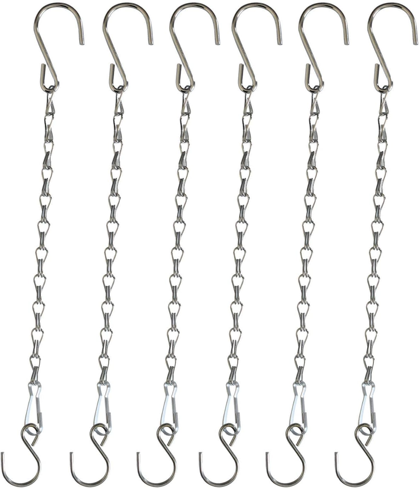 Chain for Hanging Plants,11 Inch Silver Hanging Chain, Small Hanging ...