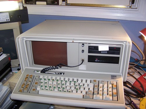 IBM Portable Personal Computer with carry bag - Estate sale SOLD AS IS ...