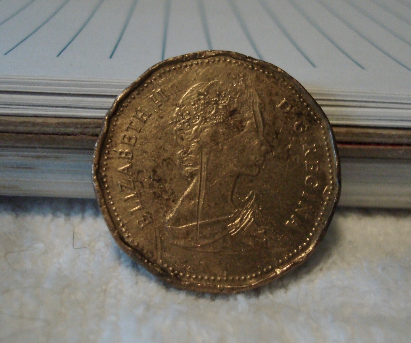 Coin 1988 One Dollar Queen Elizabeth II Canadian Loonie Coin 26mm | eBay