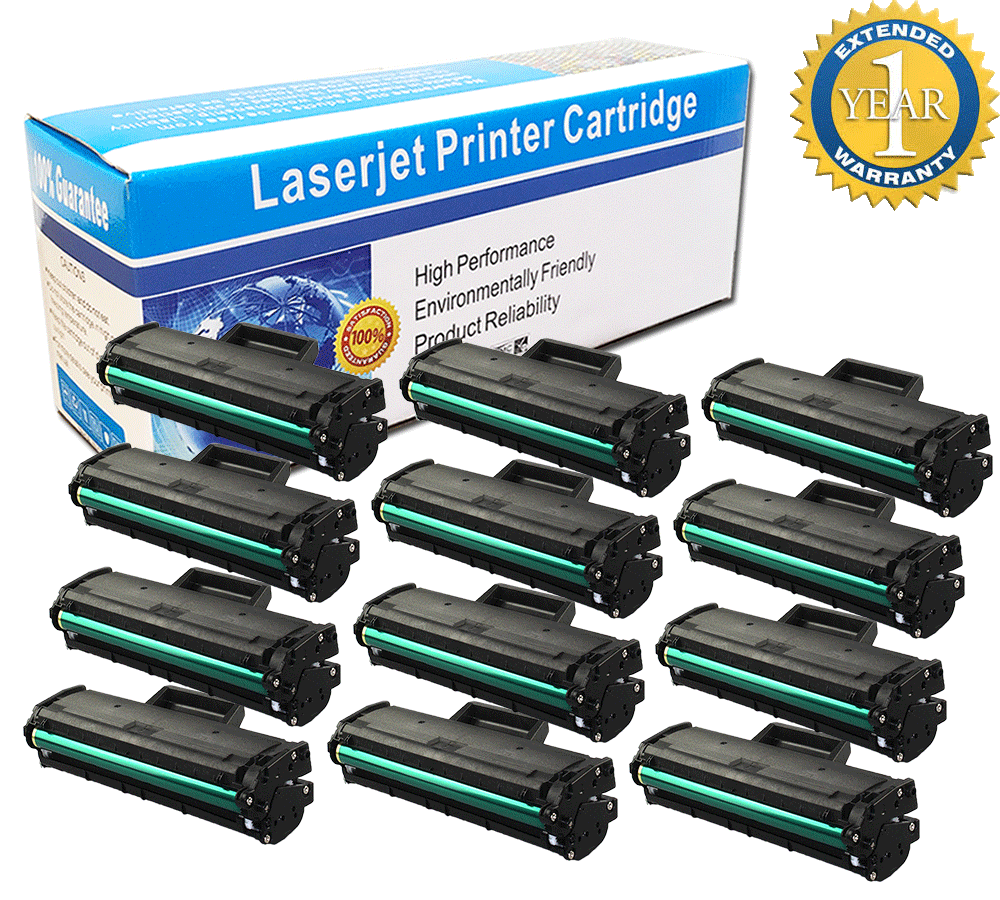 12 MLT-D101S Toner for Samsung 101L ML-2165W SCX-3405FW SCX-3405W SCX ...