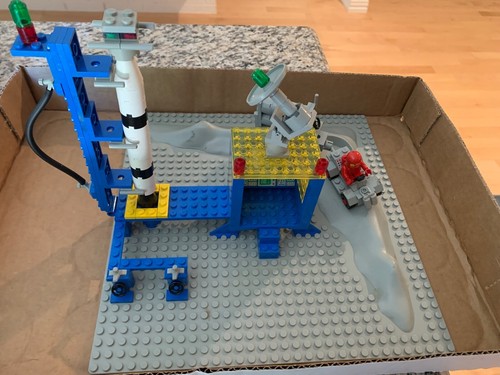 LEGO 483 Alpha-1 Rocket Base Classic Space 99% complete RARE | Vintage ...