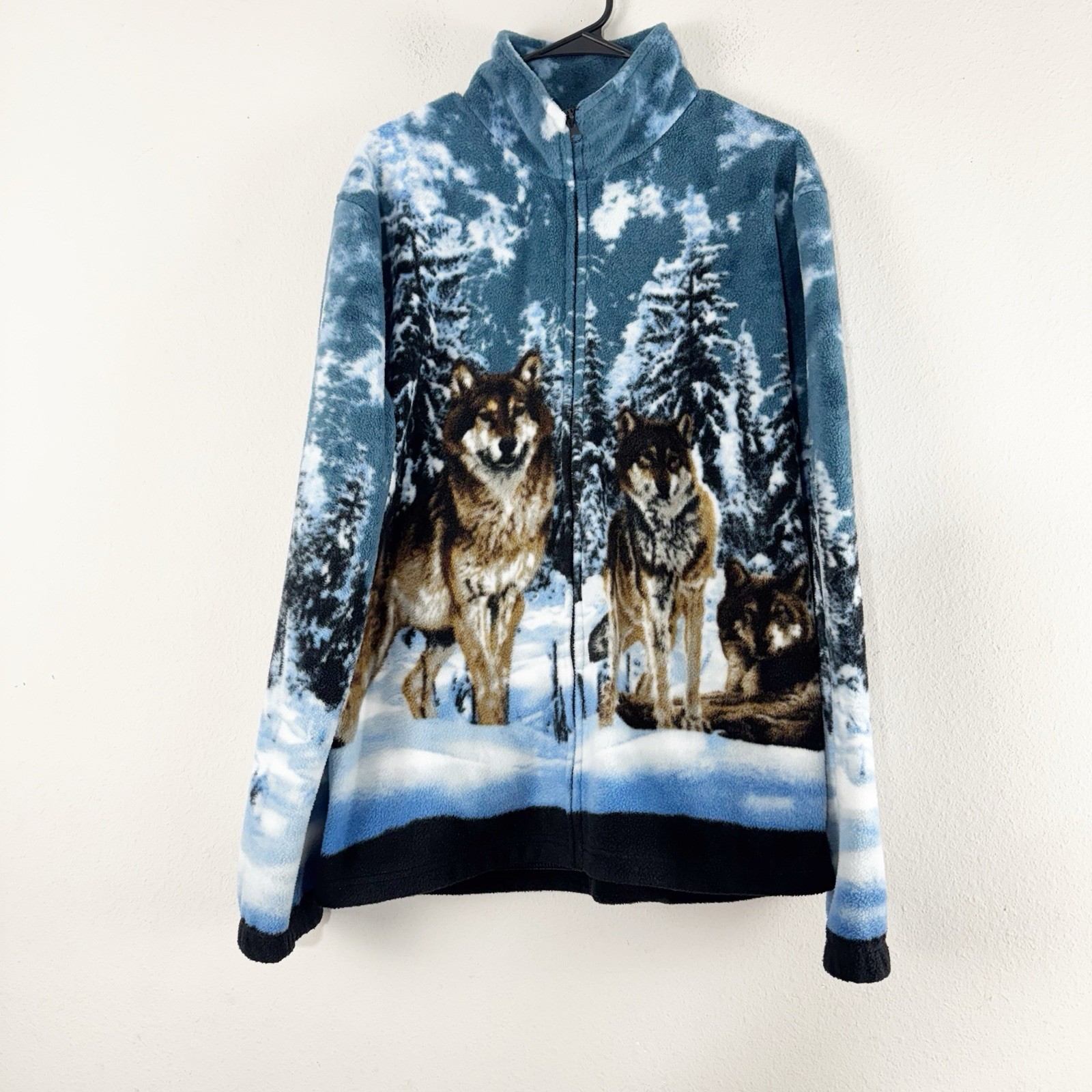 Atlas For Men Men's Full Zip Wolf Fleece Sweater Jack… - Gem