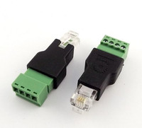ALLNET STT-RJ11 2pc(s) Black Green 51mm 18mm 11mm Phone Cable STT-RJ11 ...