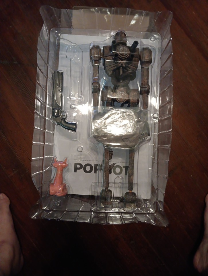 ThreeA 3A 1/6 2010 OG POPBOT 15" with Pink KITTY Ashley Wood wwr | eBay