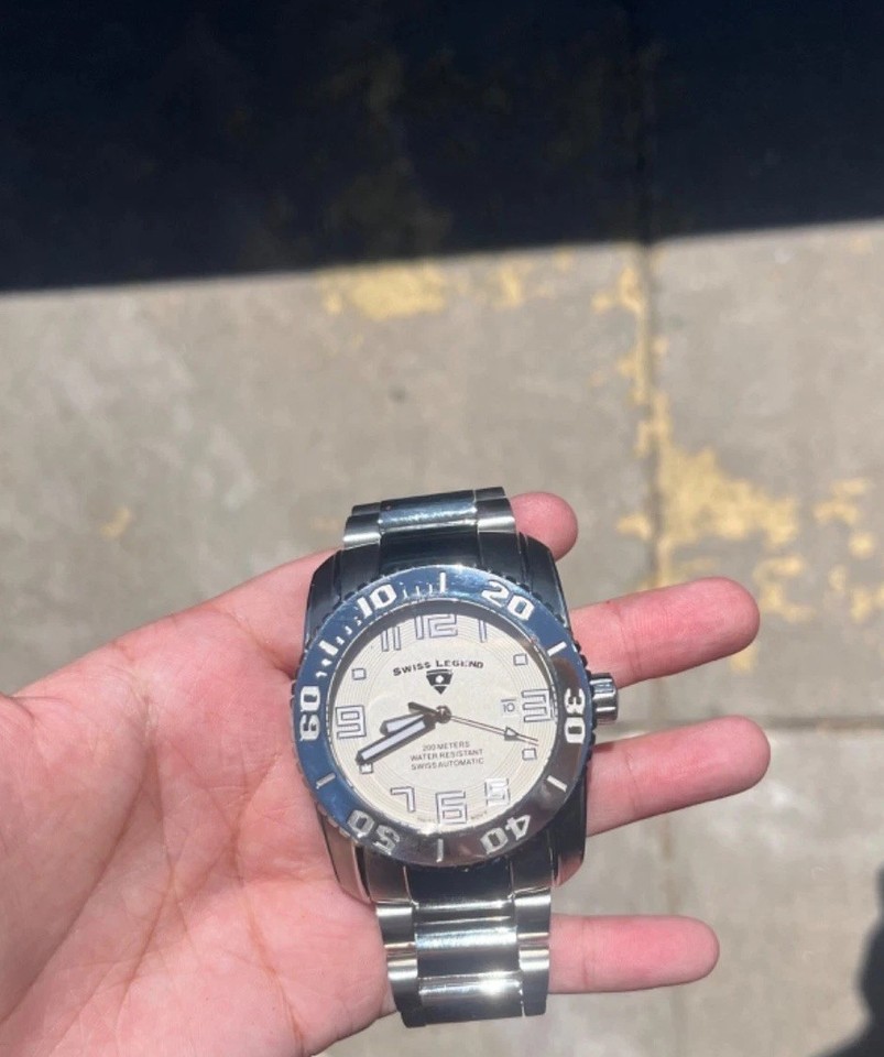 Swiss Legend Commander Men’s Swiss Automatic Watch - 90020-99 (Includes ...