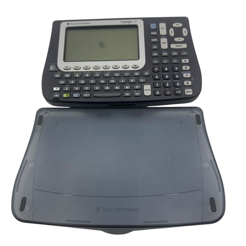 Texas Instruments Voyage 200 scientific graphing calculator + cover ...