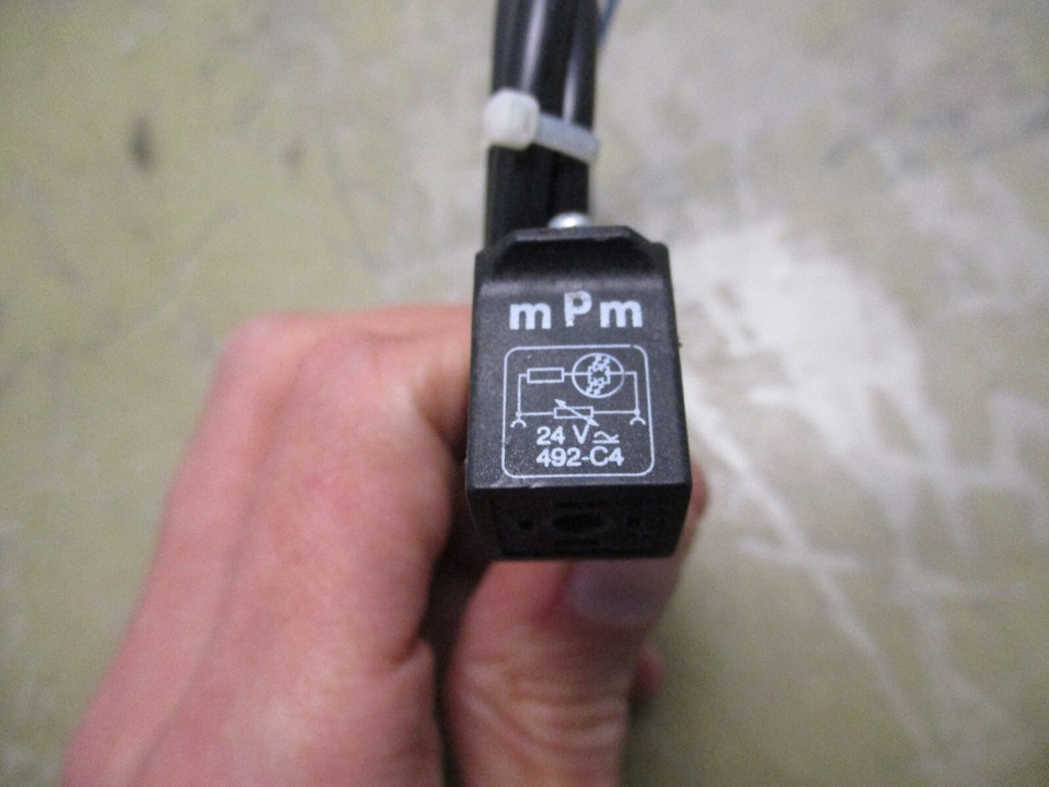 mPm 24V 492-C4 Solenoid Connector Cable [4*R-32.5] | eBay