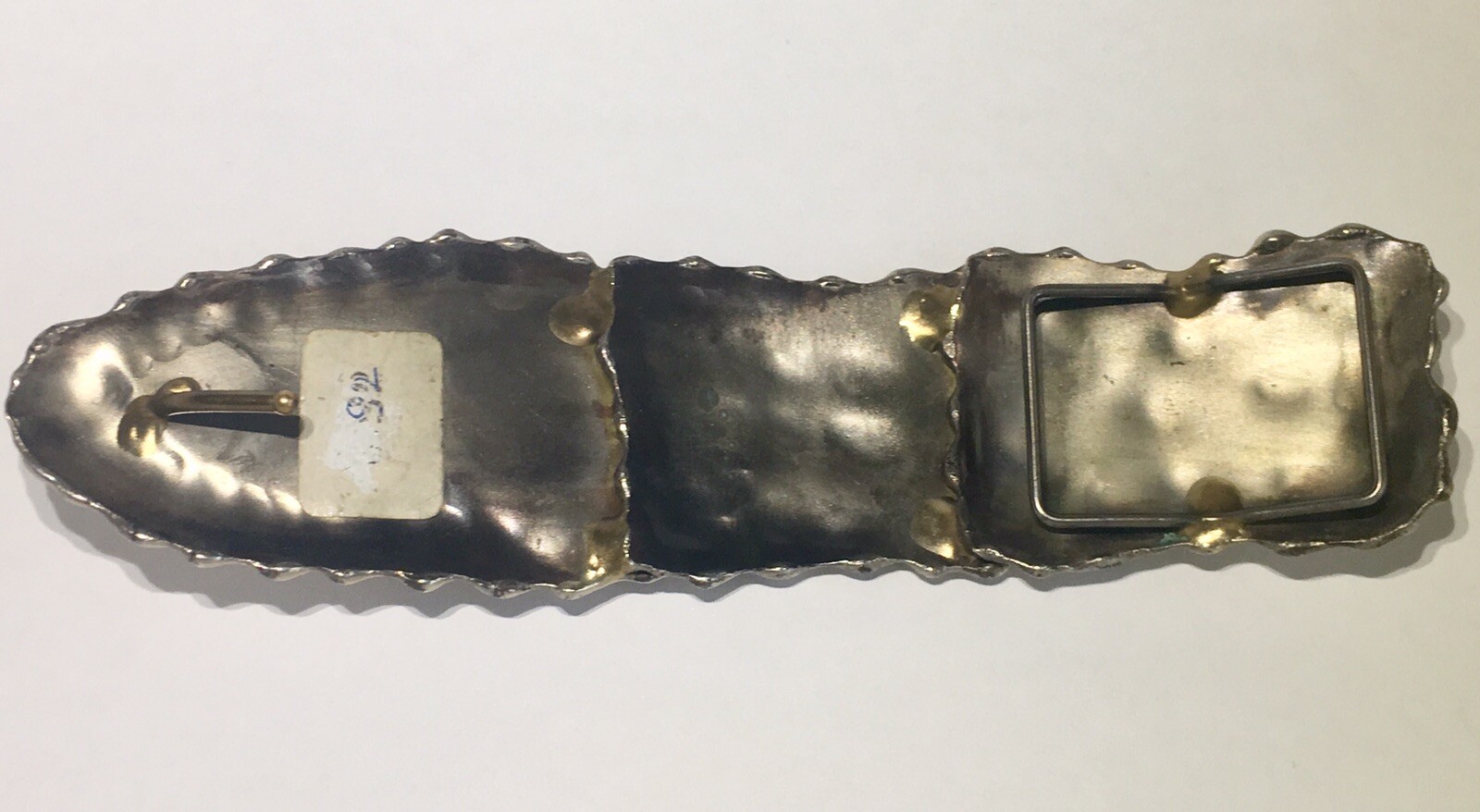 Hand forged Scrimshaw Bone Antler Belt Buckle 6” | eBay