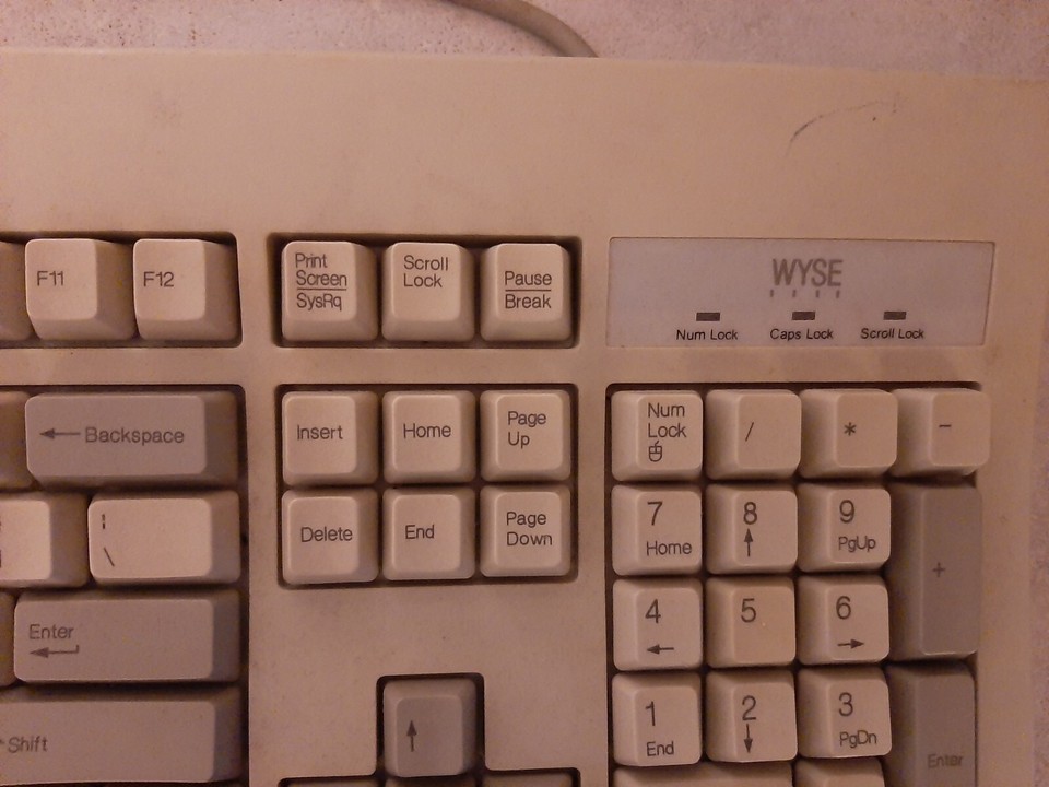 wyse terminal keyboard KU-8933 | eBay