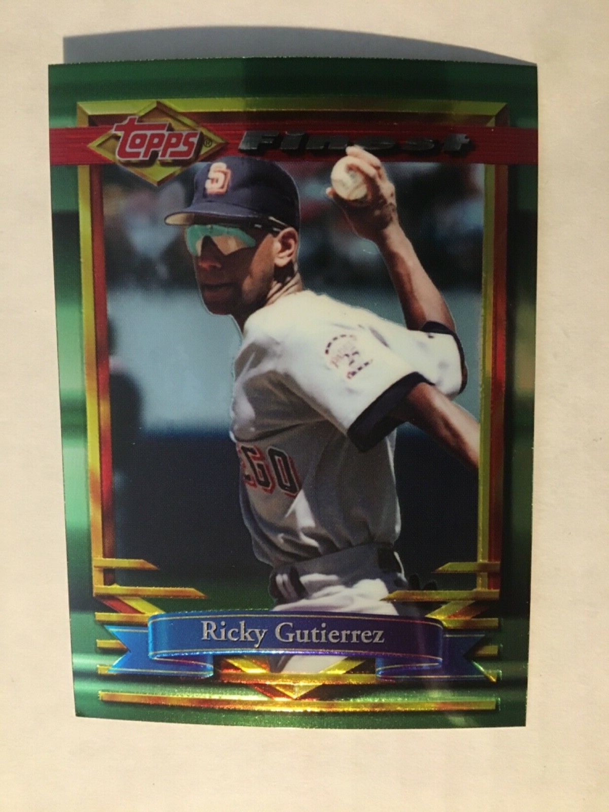 1994 Topps Finest #53 Padres Ricky Gutierrez Baseball Card | eBay