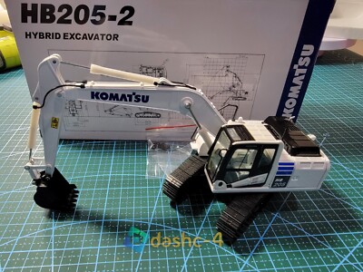 Komatsu HB205-2 Hybrid Excavator 1/50 Scale DieCast Model New in ...