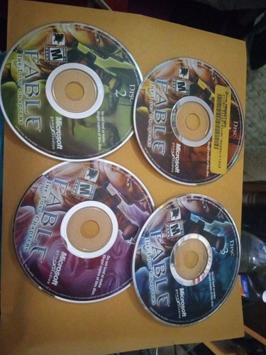 Fable PC Game (#b4) 4 Disc Only no Original Case No Manual Free ...