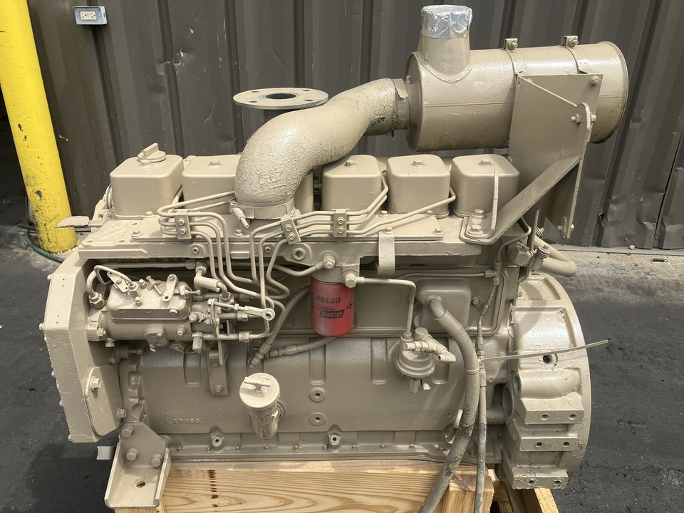 GOVERNMENT SURPLUS CUMMINS 6B 5.9 MARINE DIESEL ENGINE | eBay