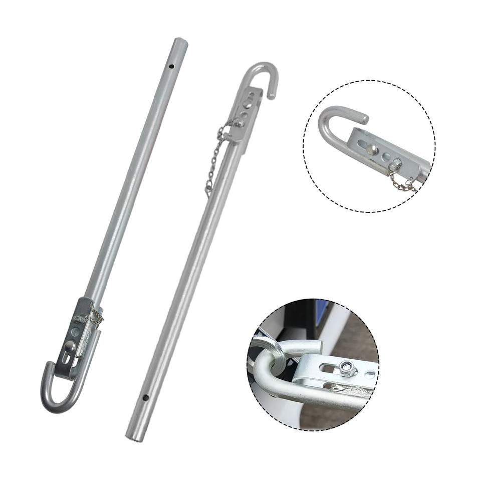 2000kg 2 Tonne Ton Steel Recovery Tow Bar Towing Pole Towpole Car Van ...