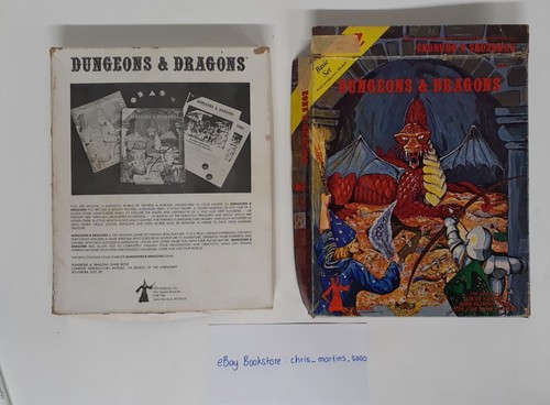 1978 2nd Ed Dungeon & Dragons Basic Box Set. Gary Gygax, Dave Ameson ...