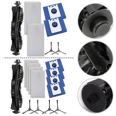 Bags and Brushes Complete Set Designed for bObsweep For Dustin Vacuums ...