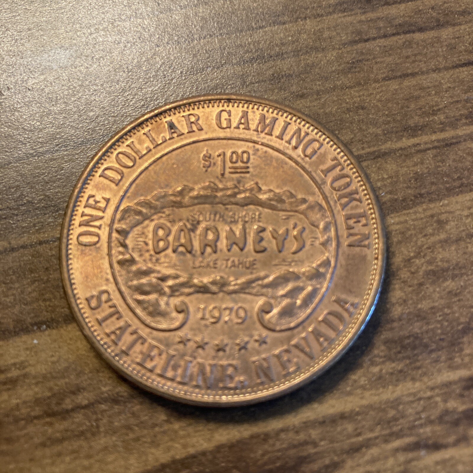 $1 Barney’s 1979 Stateline nevada casino chip token | eBay