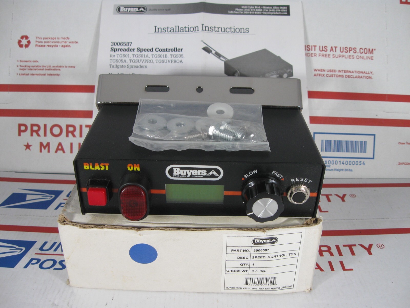 3006587 Buyers Salt Spreader Speed Controller Control for sale online ...