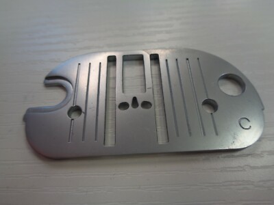 Singer 6267 6268 Sewing Machine Metal Chain Stitch Needle Plate #313066 ...