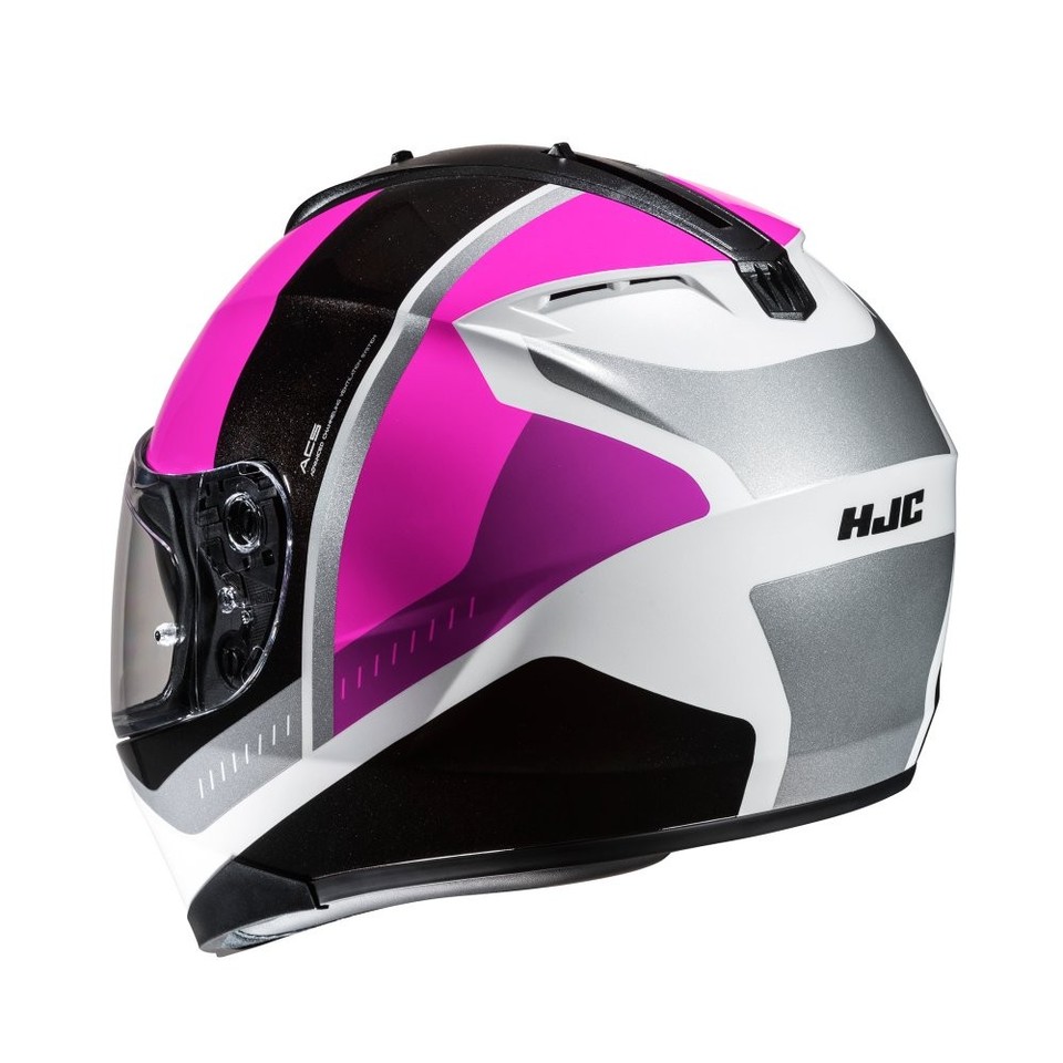 HJC C70N Full-Face Motorcycle Helmet Alia Pink Ladies | eBay