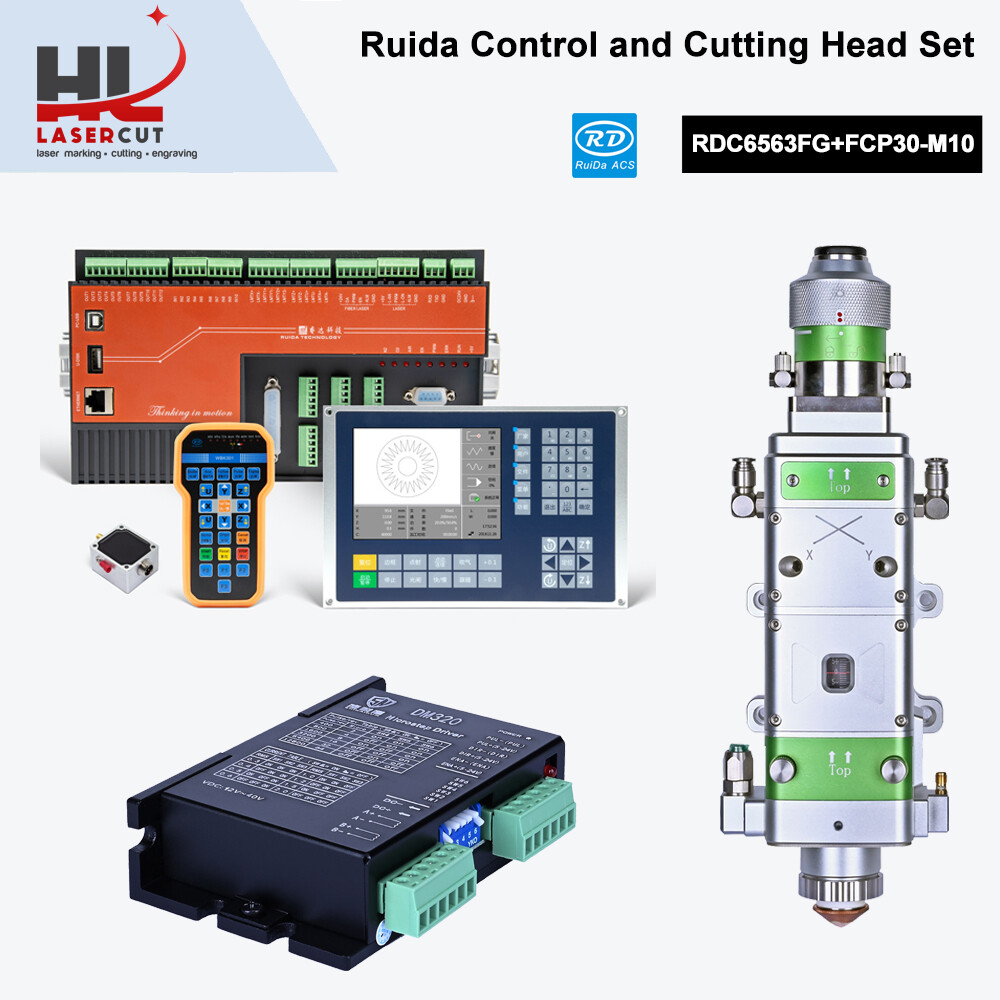 Ruida RDC6563FG Fiber Laser Controller with FCP30-M10 Auto-Focus ...