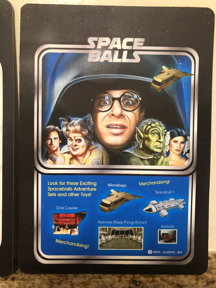 Custom Spaceballs "Hair Pick" Star Wars Parody Comb | eBay