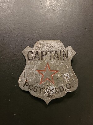 Vintage Captain Post's J.D.C. Pin Badge | eBay