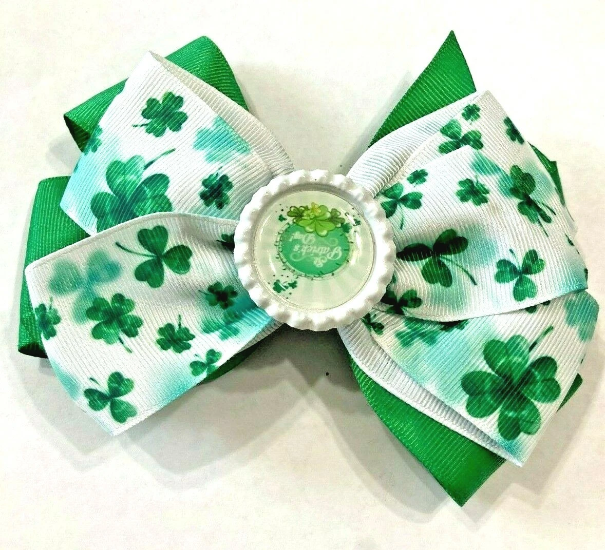 Dark Green Hair Bow