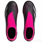 Adidas Predator Accuracy.3 Laceless Firm GW4597 Black/Pink Soccer ...