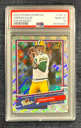 2020 Donruss JORDAN LOVE #TR-JL ROOKIE "The Rookies" PSA 10 GEM MT ...