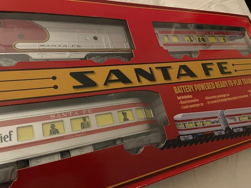 Lionel Santa Fe Super Chief Ready To Play Train Set 7-11913 Battery ...