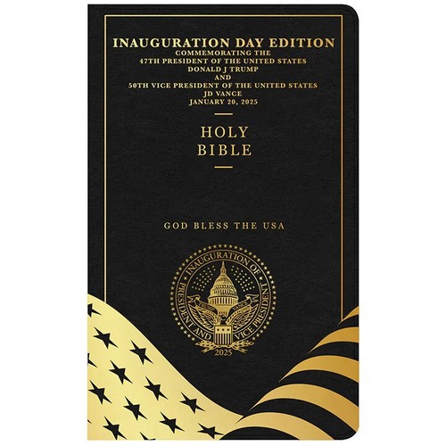 God Bless The USA Bible - Inauguration Day Edition| Endorsed by ...