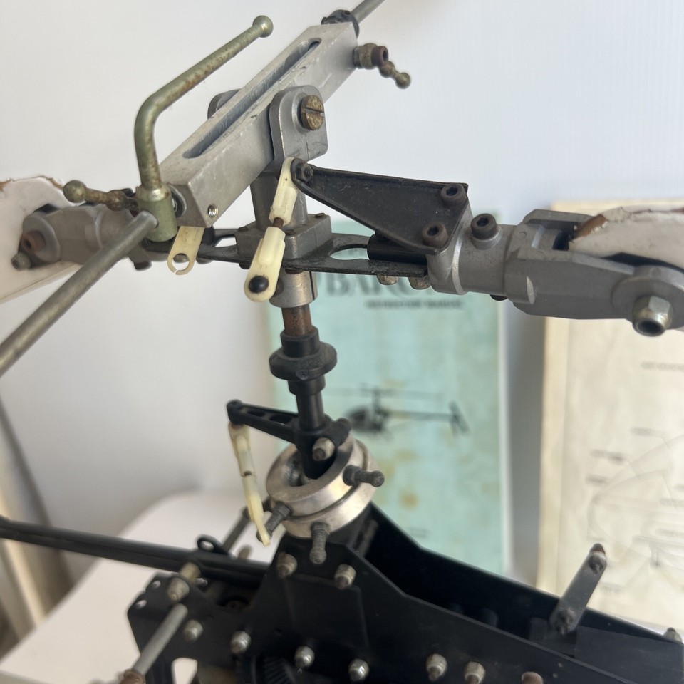 Kalt 20 Baron Helicopter Project FOR PARTS O.S. MAX Vintage Incomplete ...