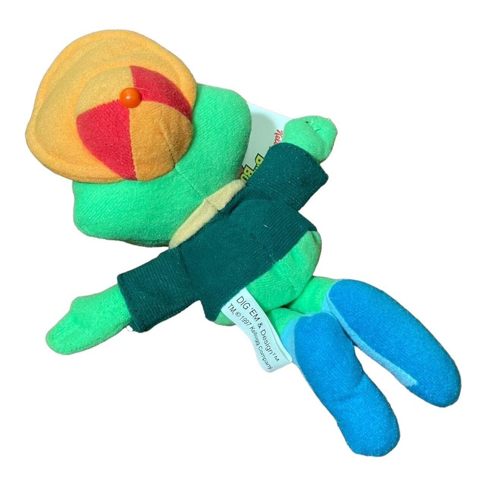 Vintage Kelloggs Dig Em Mascot And Shirt Go Green | eBay