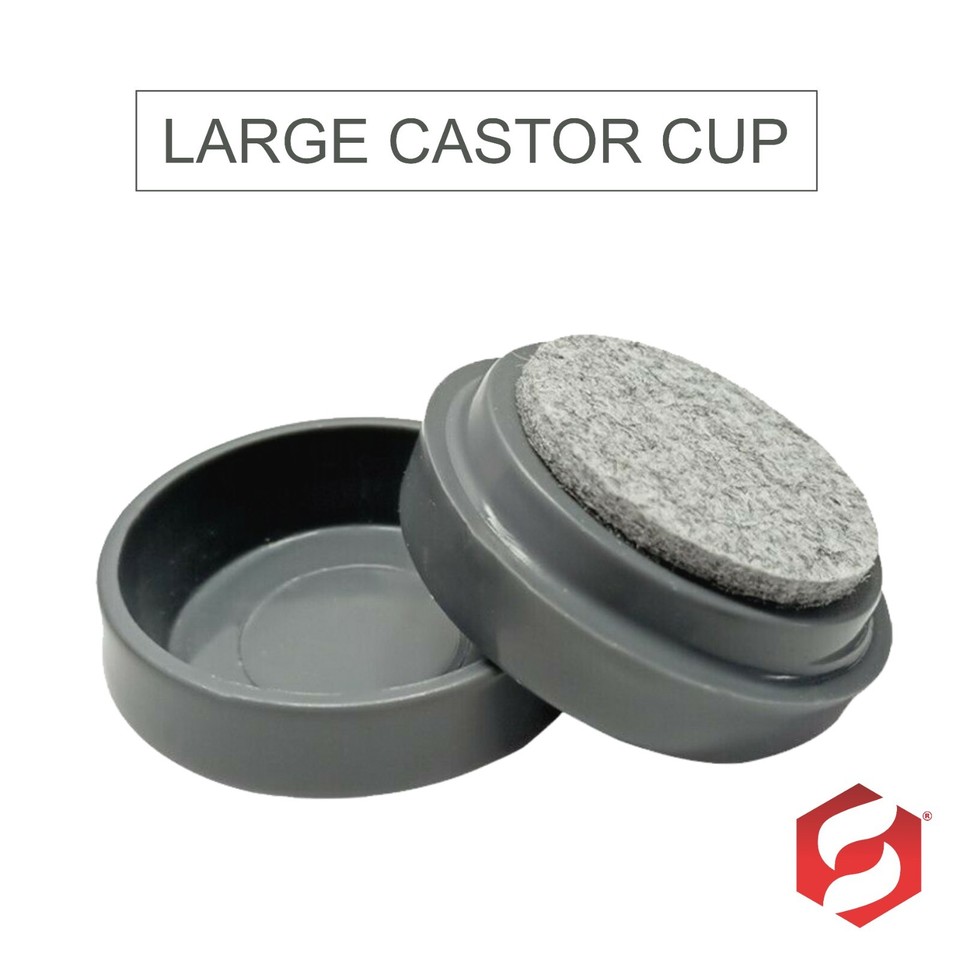CASTOR CUPS ANTI SLIP Carpet/Floor Chair/Sofa Furniture Protectors ...