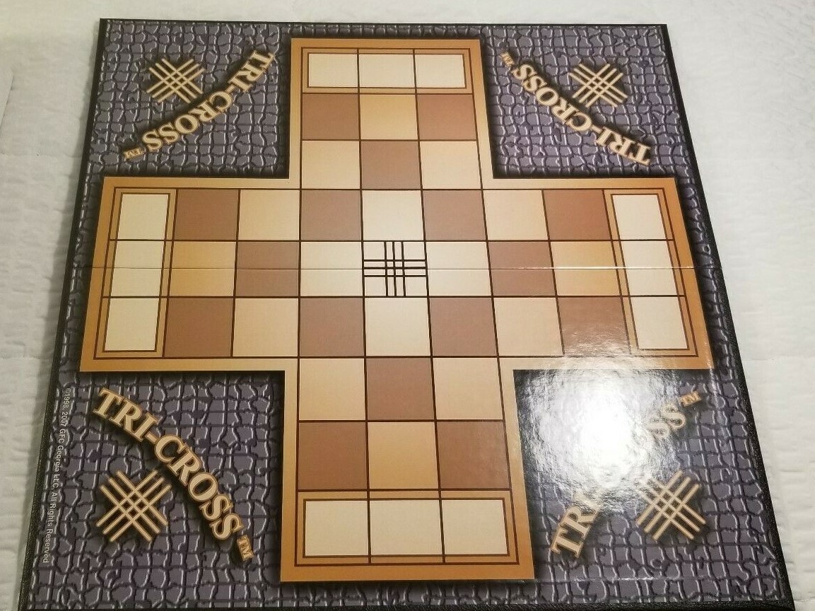 Tri-Cross Game- Classic Strategy Game 1986, 2007 GFC COMPLETE | eBay