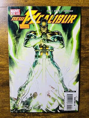 NEW EXCALIBUR 10 DIRECT EDITION MICHAEL RYAN COVER MARVEL COMICS 2006 ...