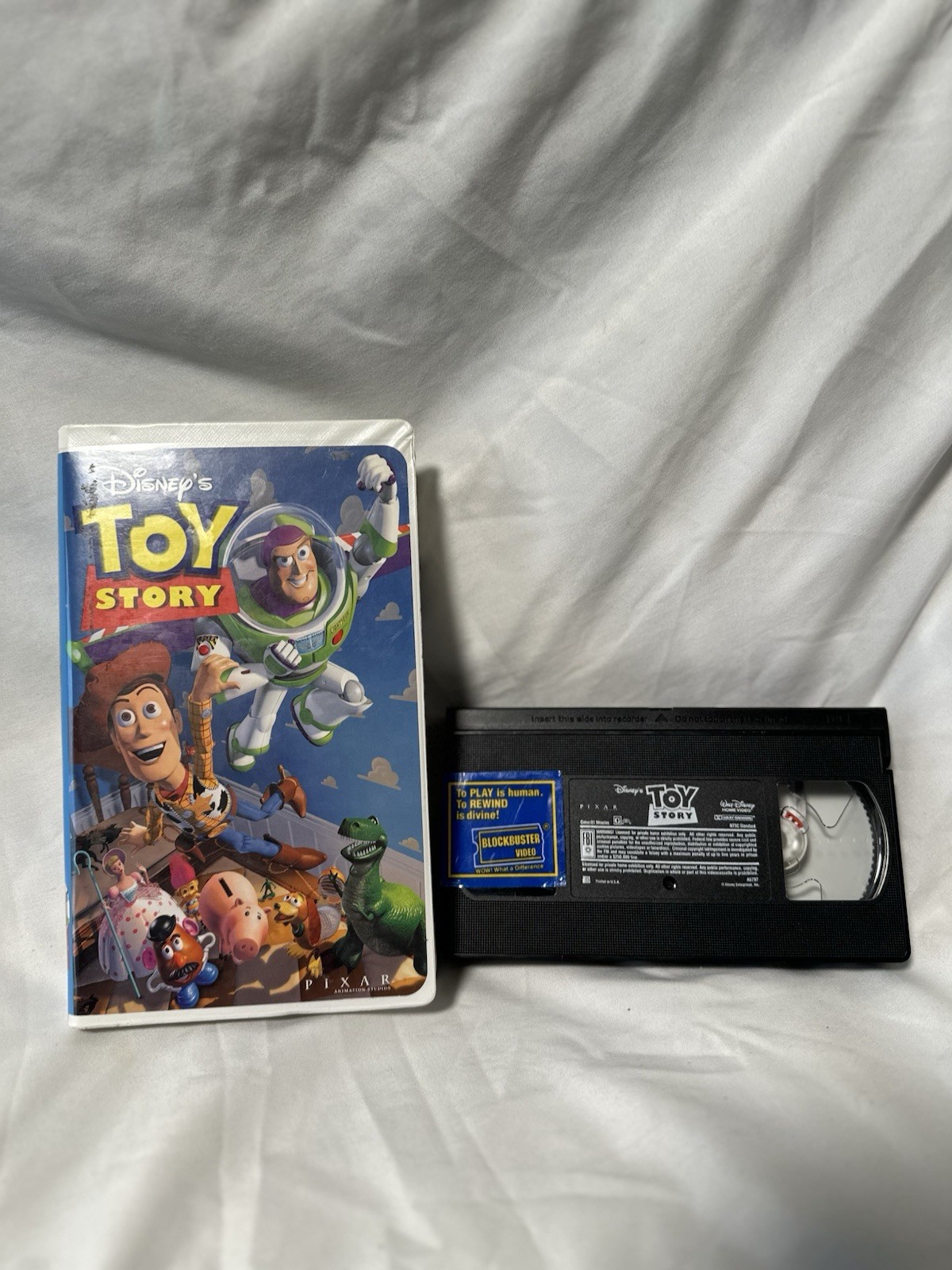 Toy Story (VHS, 1995) Tom Hanks, Tim Allen, Don Rickles | eBay