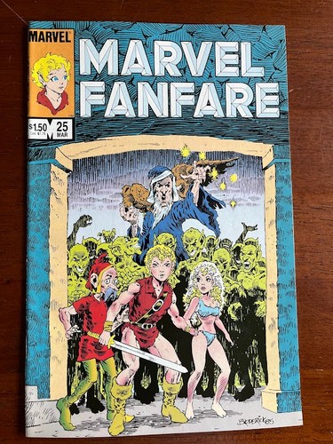 MARVEL FANFARE # 25 FINE/VF MARVEL COMICS 1986 WEIRDWORLD | eBay