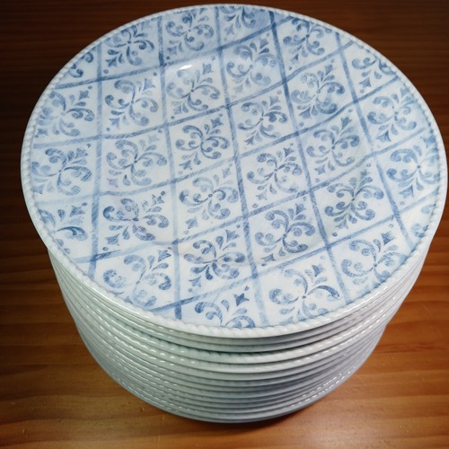 14 Lenox Swedish Lodge Collection Swedish Trellis 9.5" Luncheon Plates ...