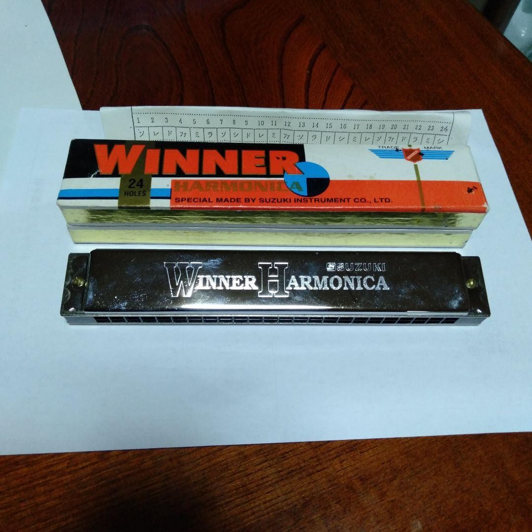 WINNER Harmonica Model 24 Suzuki Made, Diatonic, Used NNE | eBay
