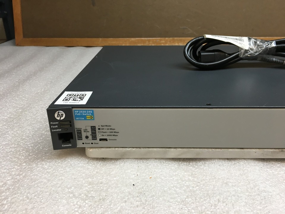 HP ProCurve J9773A 2530-24G PoE+ 24-Port Gigabit Ethernet Network ...