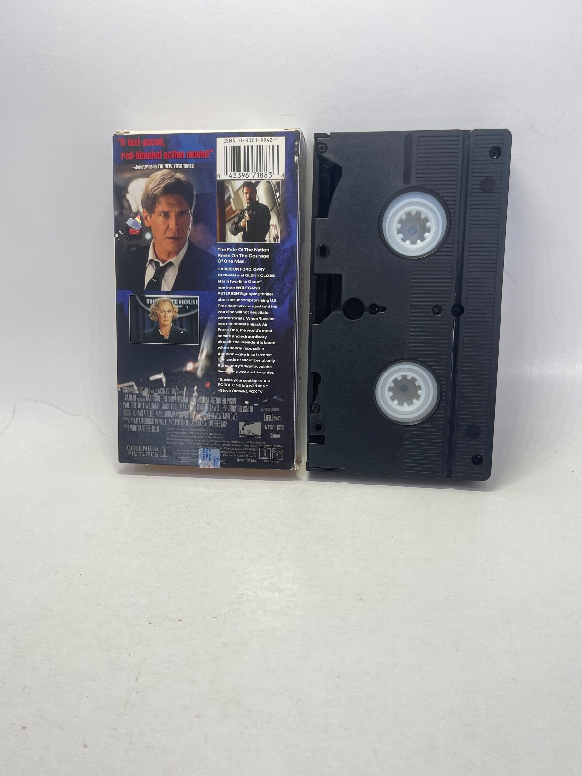 Air Force One (VHS, 1998) Harrison Ford, Gary Oldman, Glenn Close ...